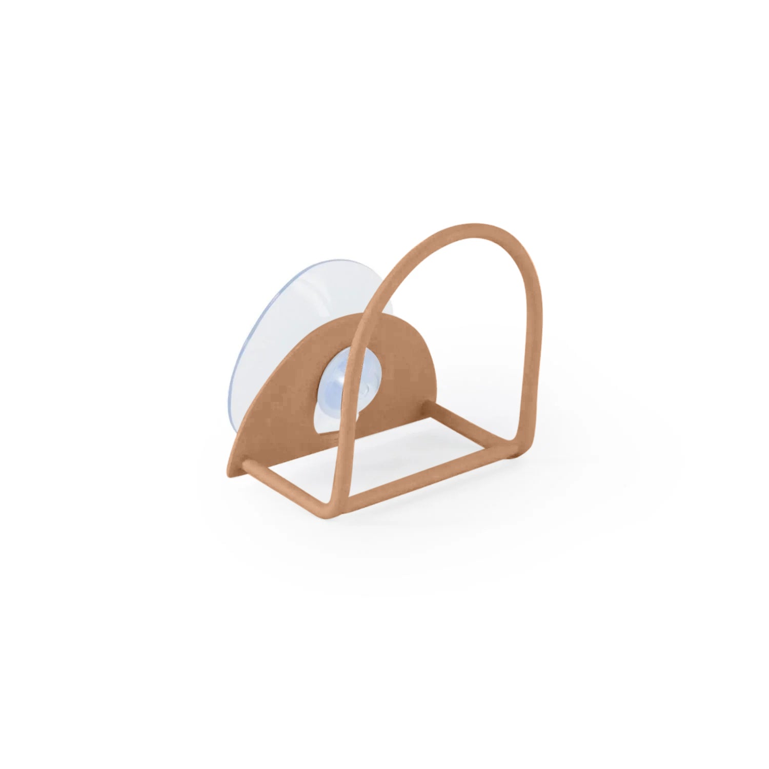 DESIGNSTUFF DRIP Sink Sponge Holder, Camel