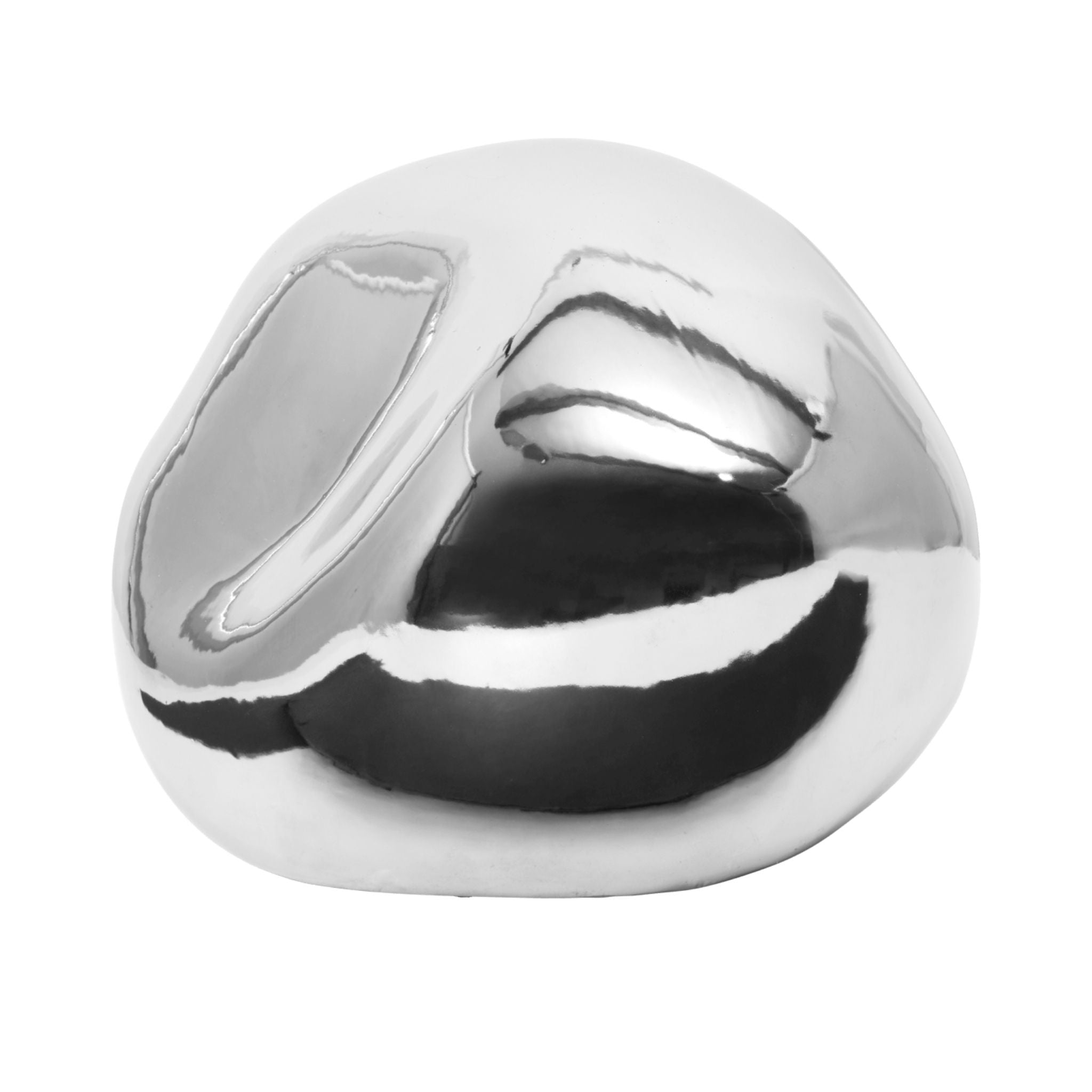 FERM LIVING Bellure Piece, Round, Silver