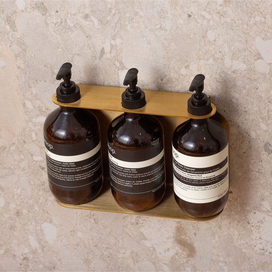 Order Triple Soap Dispenser Holder Crafted for Everyday Use - DESIGNSTUFF