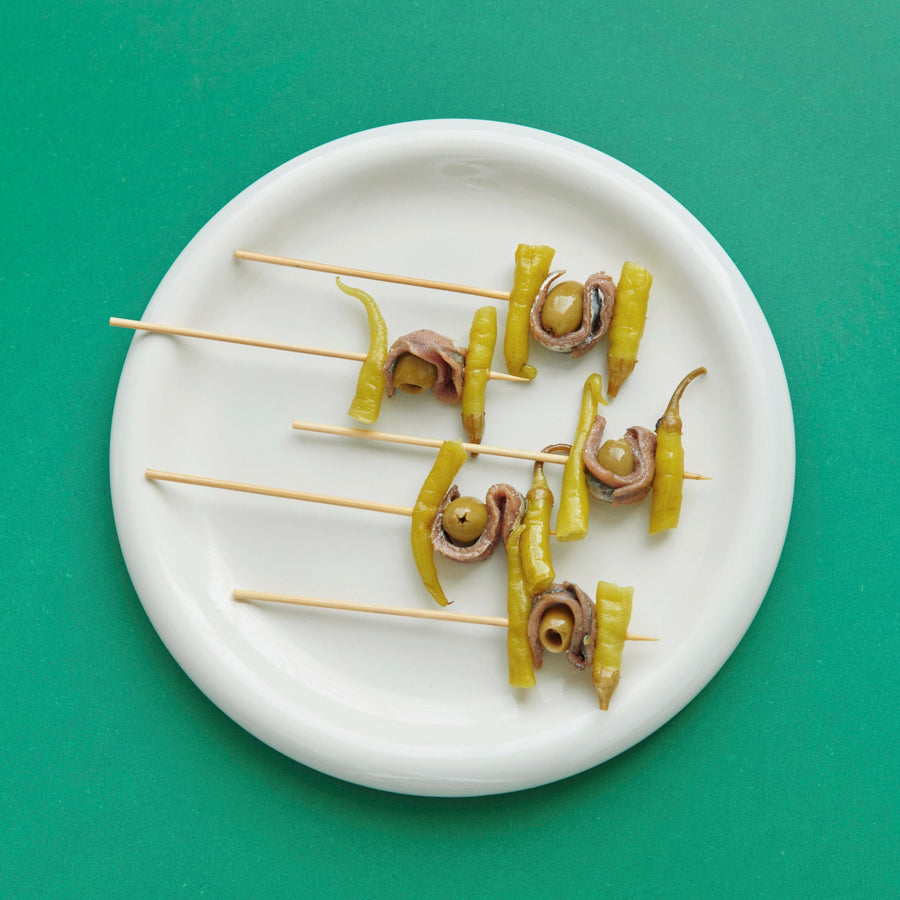 HAY Barro Plate, D24cm, Off-White (Set of 2)