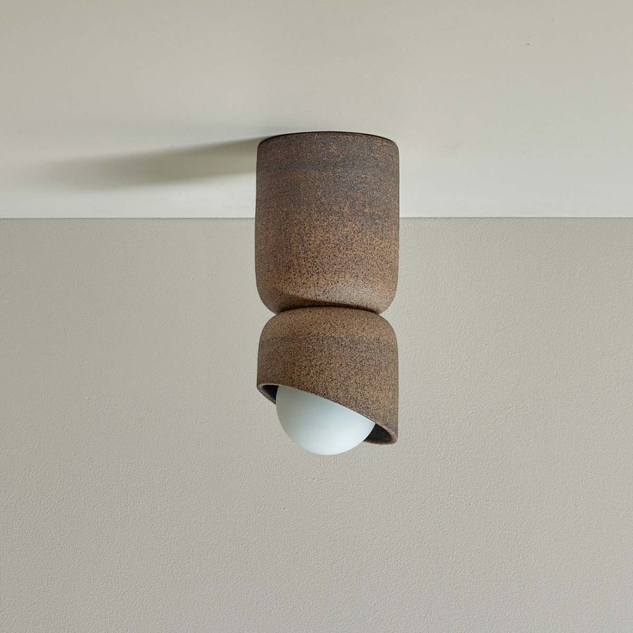PRE-ORDER │ MARZ DESIGNS Terra 1.5 Ceiling Light, Flush Mount, Clay ...