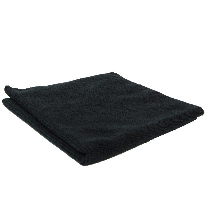 BARKLY BASICS Microfibre Cloths, Black (2 Pack)