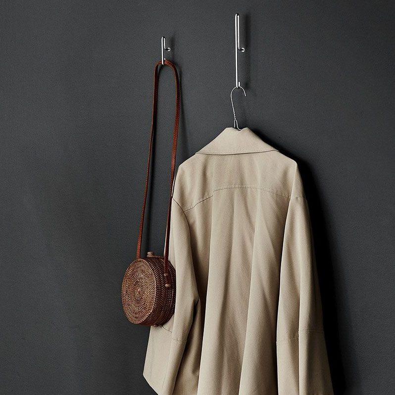 MOEBE Wall Hook, Large, Stainless Steel