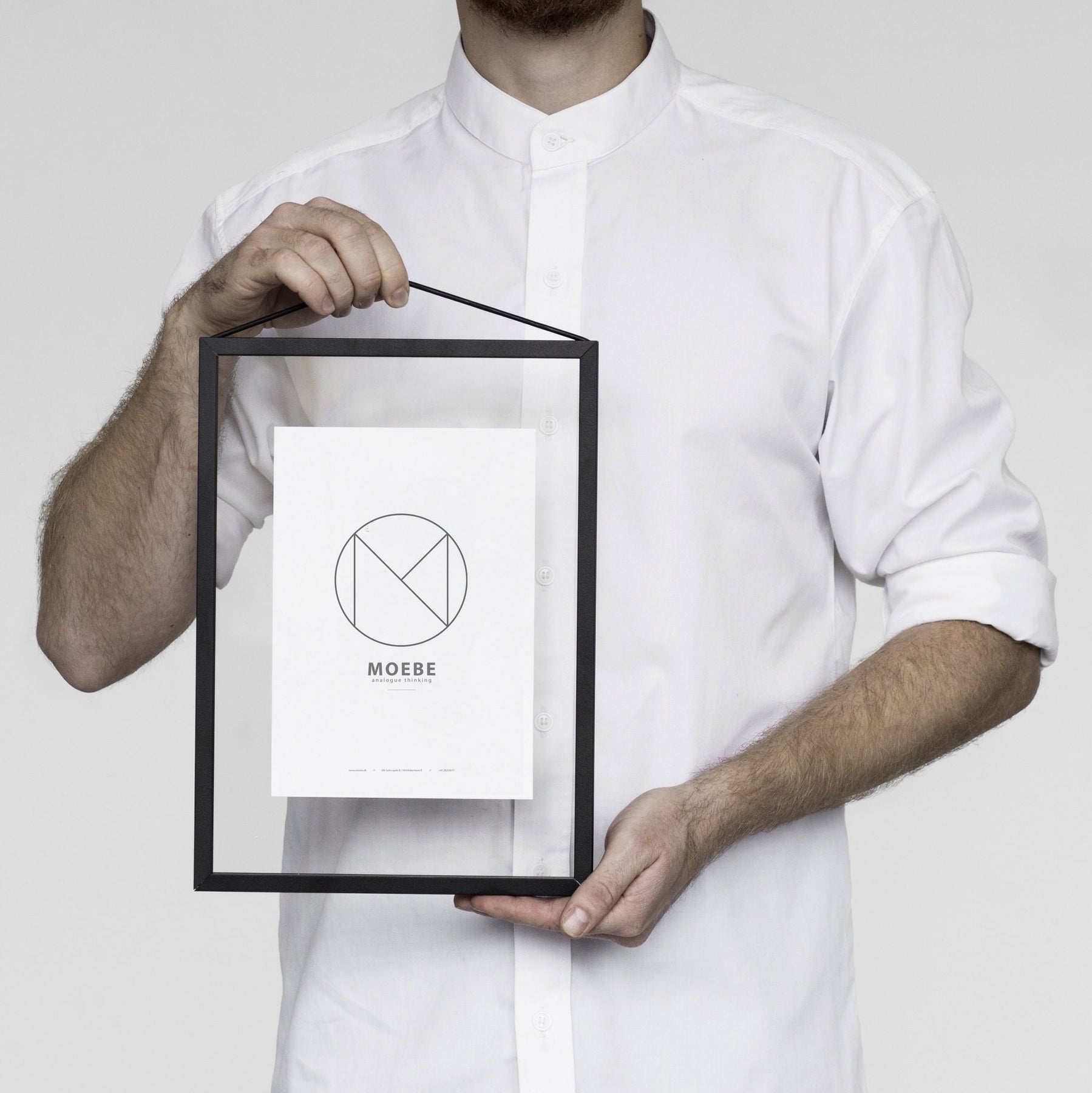 MOEBE Frame, Black Powder Coat – 6 Sizes